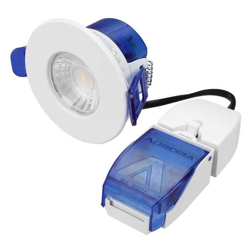 Aurora Lighting R6™ Fixed 5.5W LED Fire Rated Dimmable FastRFix ...