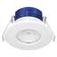 Aurora Lighting R6™ 6W LED Fire Rated Dimmable Downlight with FastRFix ...