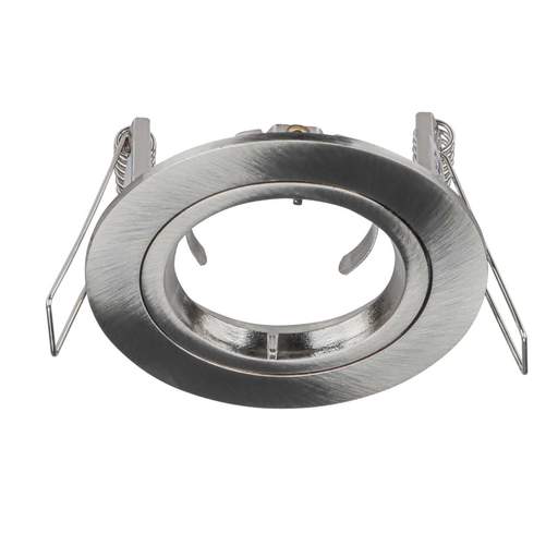 Aurora Lighting EDLM™ PRO GU10 230V Fixed Lock Ring Downlight Satin ...