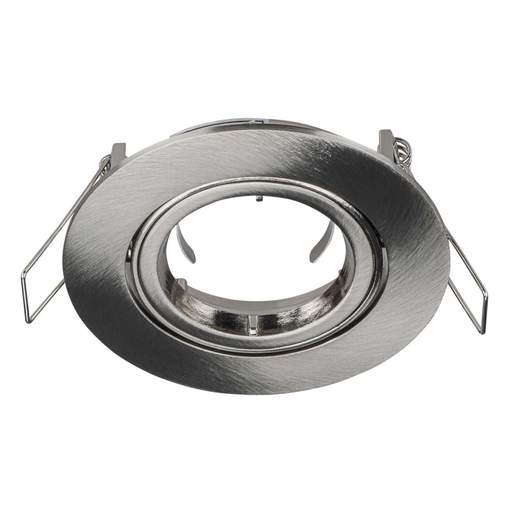 Aurora Lighting EDLM™ PRO GU10 230V Adjustable Downlight Satin Nickel ...