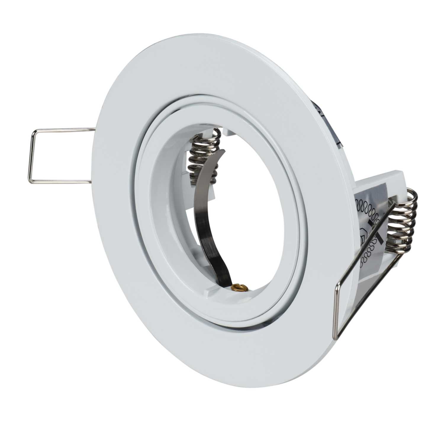 Aurora Lighting EDLM™ PRO GU10 230V Adjustable Downlight White (EN ...