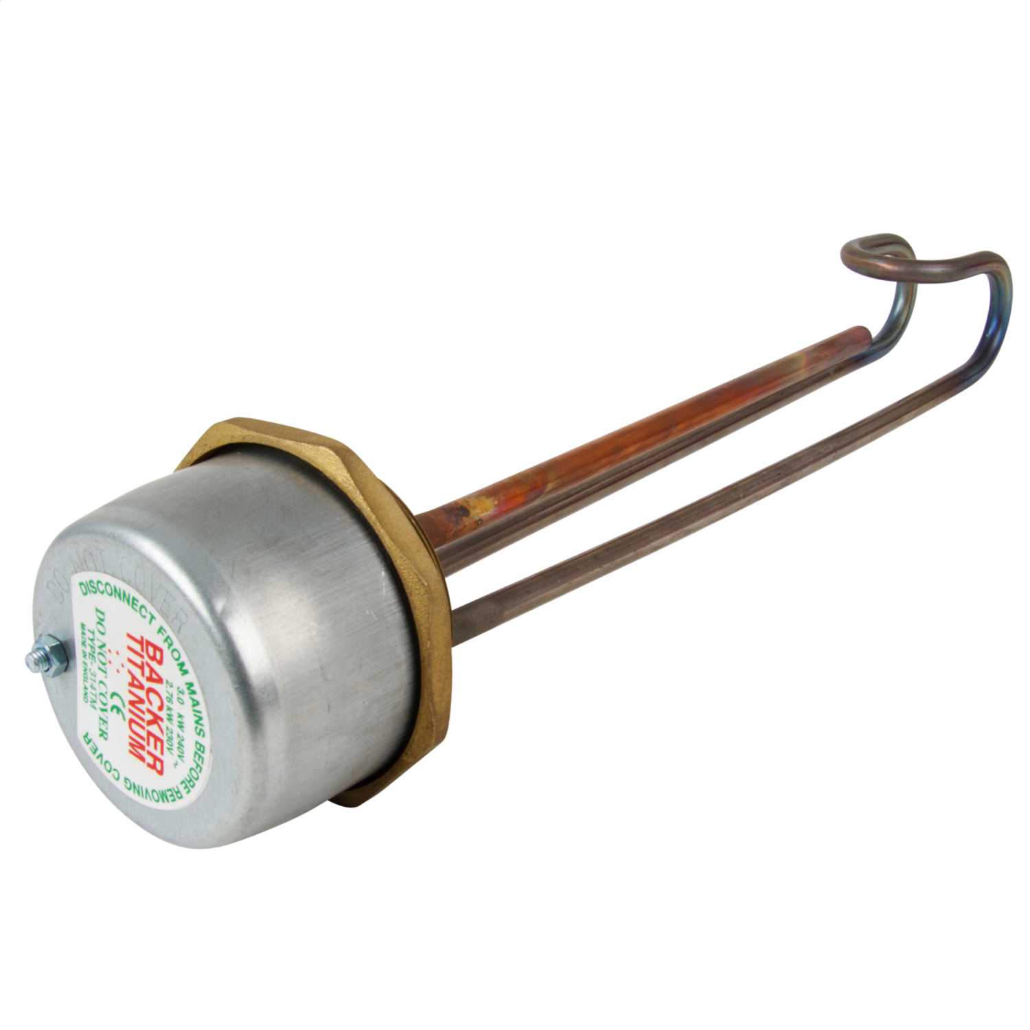 Backer 14" Titanium Immersion Heater (PACK 314T/15TC) | CEF