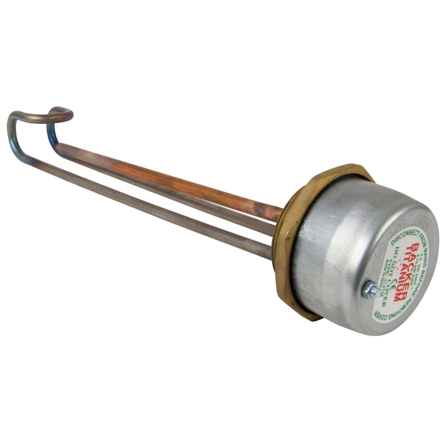 Backer 14" Titanium Immersion Heater (PACK 314T/15TC) | CEF