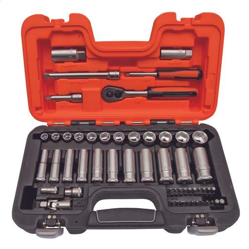 Bahco ¼" and ⅜" Socket Set (53 Piece) (S330L) | CEF