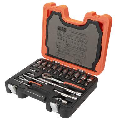 Bahco 41 Piece ¼" and ½" Socket Set (S410) | CEF