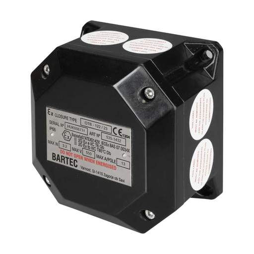 Bartec Zone 1 Ex Junction Box with 12 x SAK2.5 Terminals (235748) | CEF