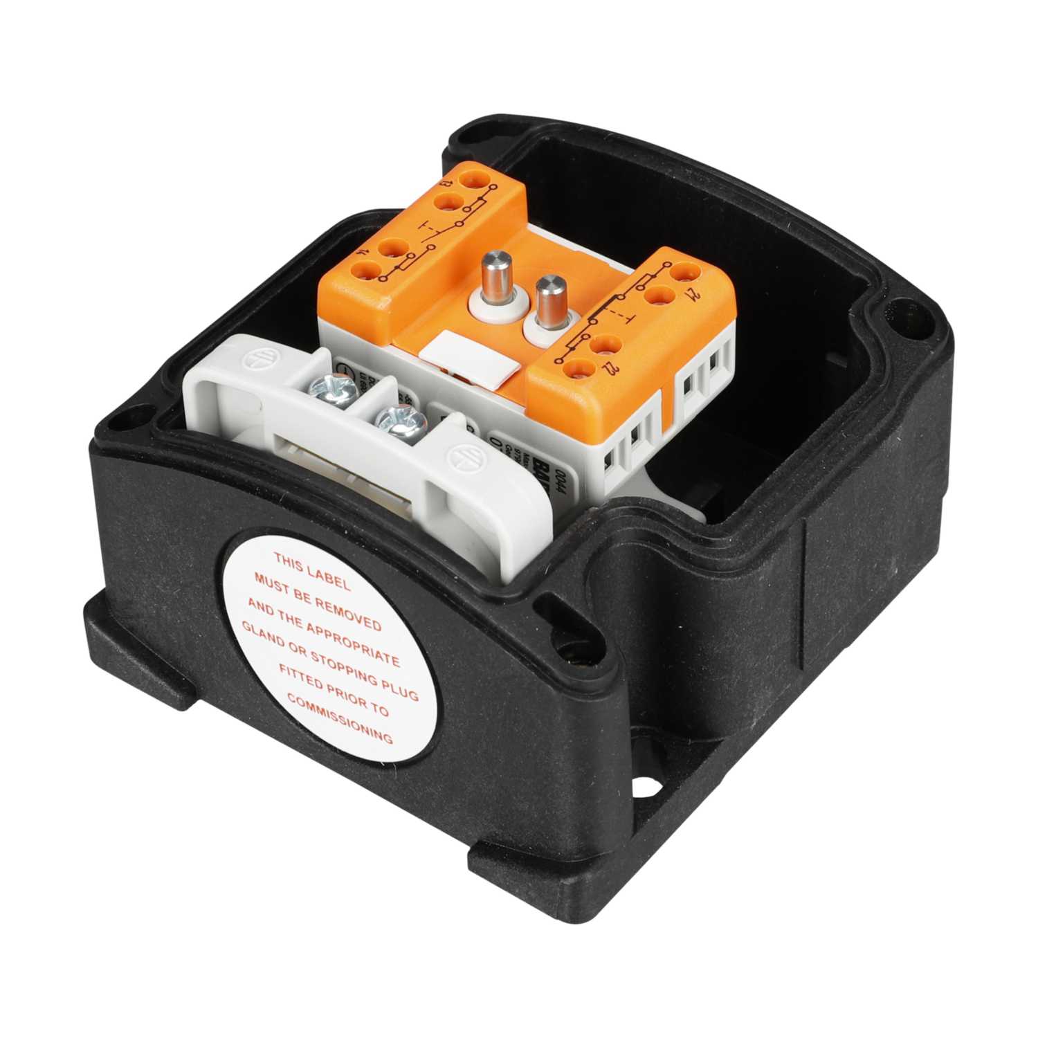 Bartec 1 Way Black Ex Pushbutton Station (409378) | CEF