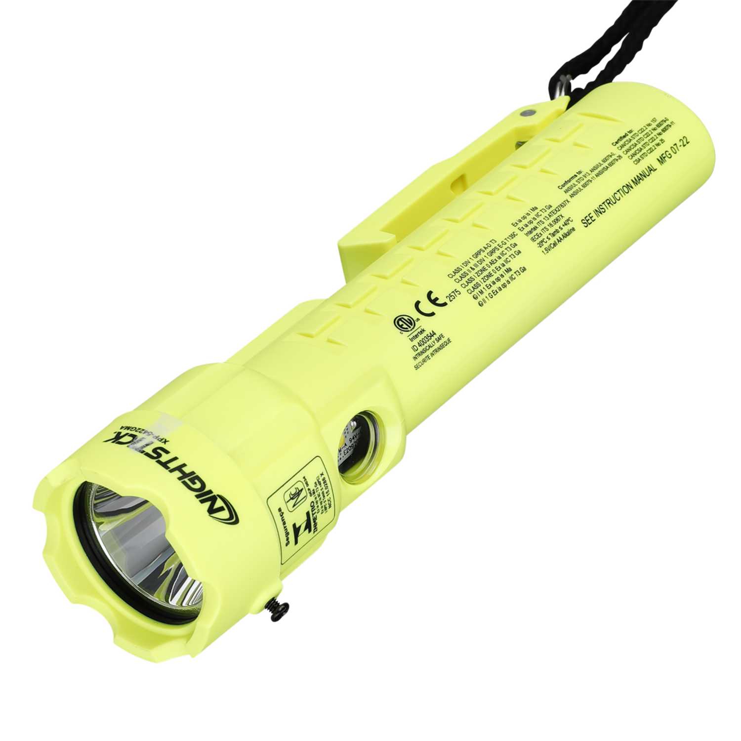 Nightstick LED Zone 0 Intrinsically Safe Dual Light Magnetic 240 Lumen ...