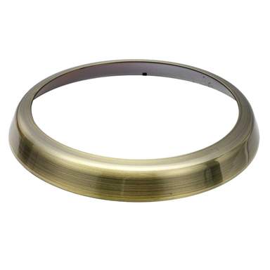 Bell Antique Brass Trim for 12W Deco Slim Bulkhead (06758) | CEF