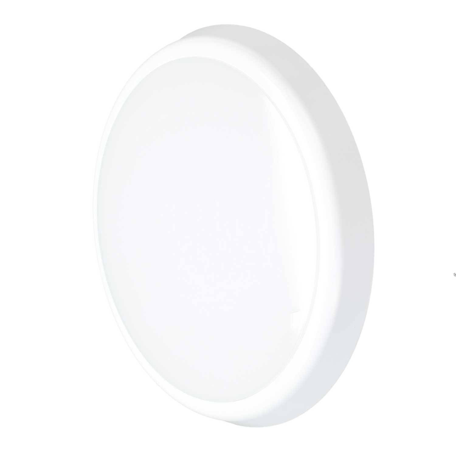 Bell Deco Slim 12W LED Tri-Colour Emergency Bulkhead White (06833) | CEF