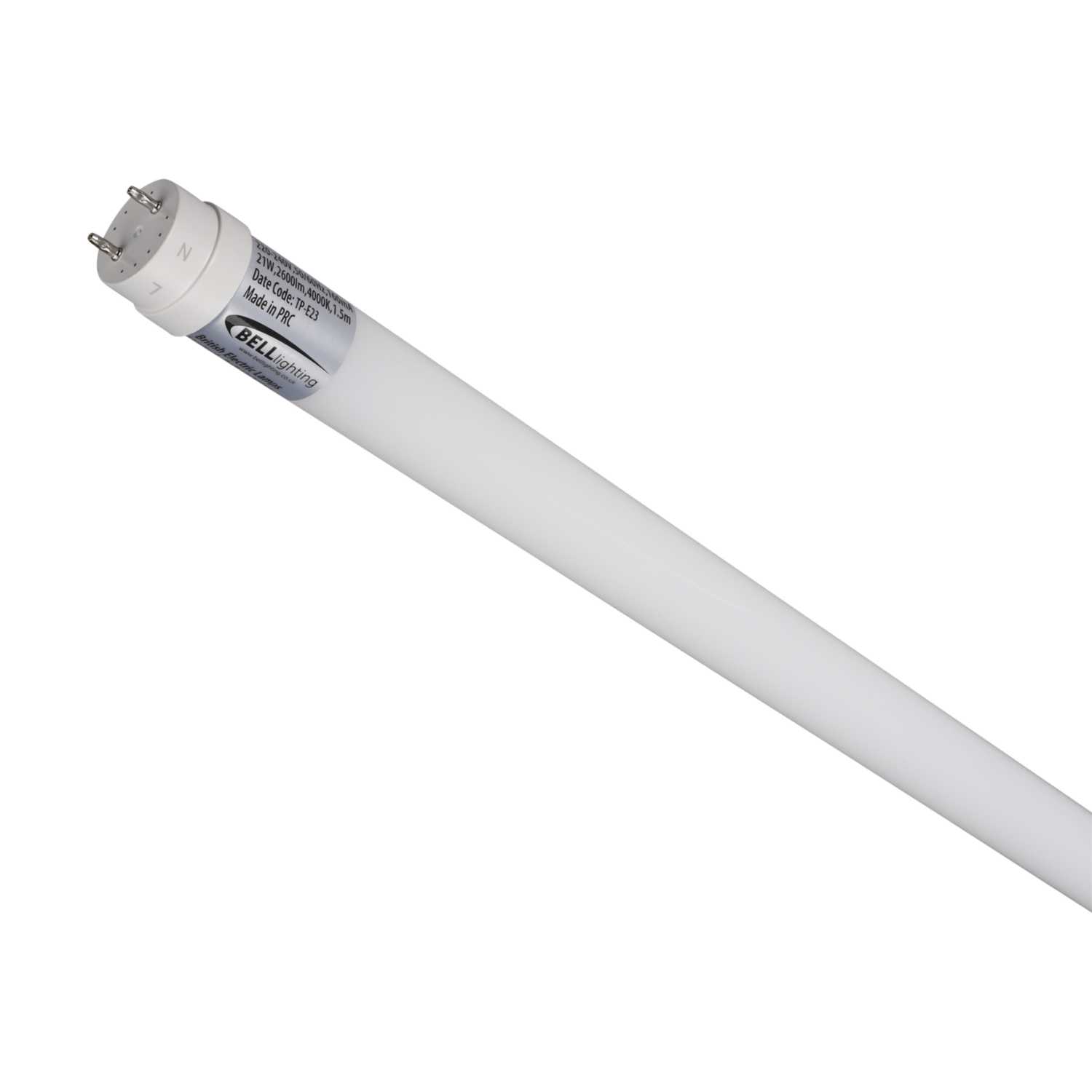 Bell 21W T8 5ft (1500mm) LED Non Dimmable Tube 4000K (60233) | CEF