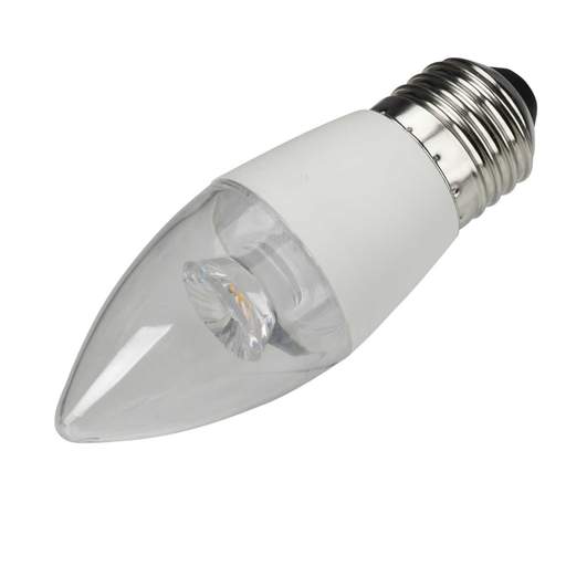 Bell 2.1W ES LED Non Dimmable Candle Lamp Clear 2700K (60507) | CEF