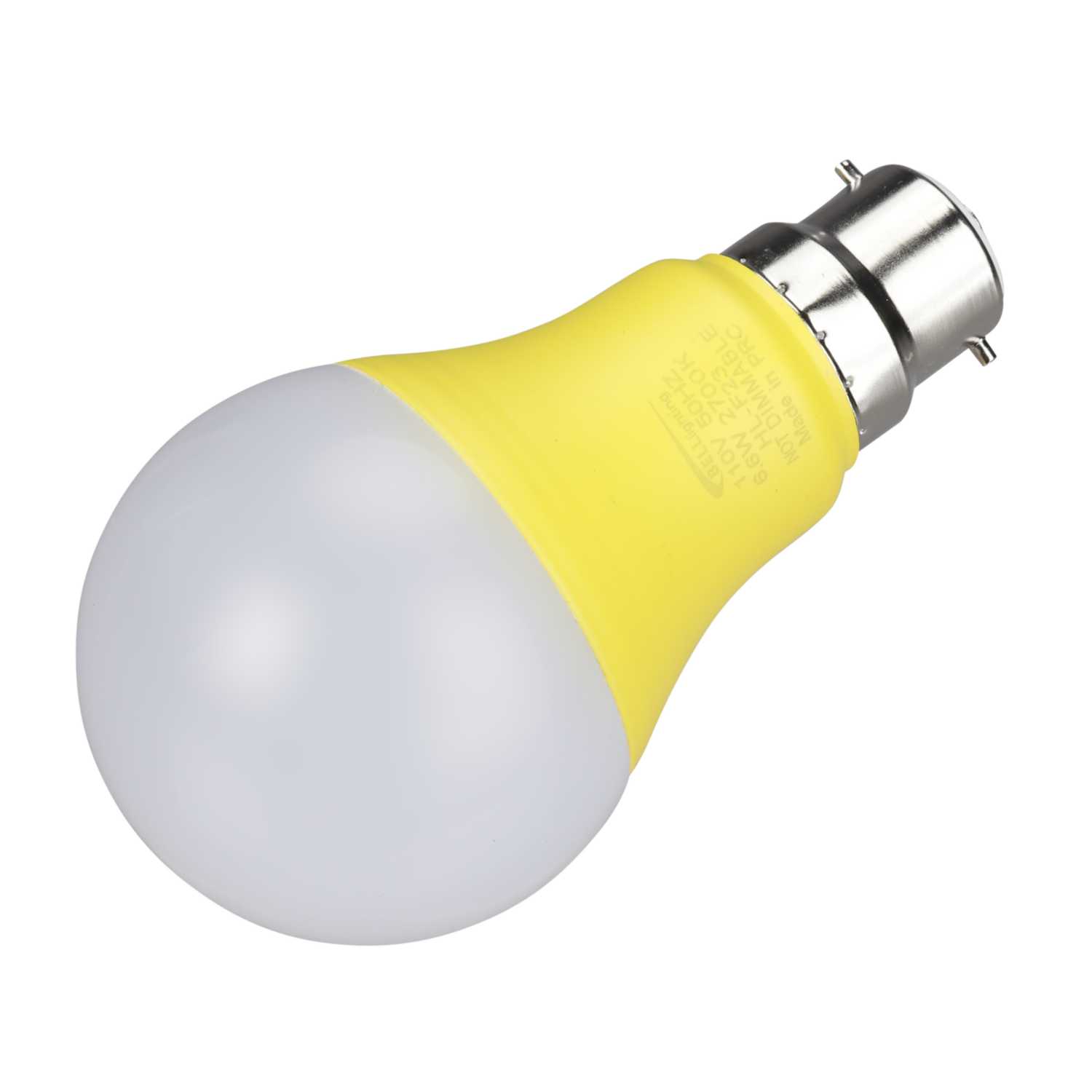 Bell 6.6W 110V BC LED GLS Non Dimmable GLS Lamp Opal 2700K (60538) | CEF