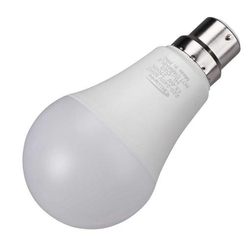 Bell 13.4W BC LED Non Dimmable GLS Lamp Opal 2700K (60554) | CEF