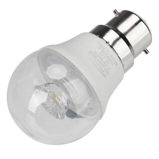 Bell 2.1W BC LED Dimmable Golf Ball Lamp Clear 4000K (60582) | CEF
