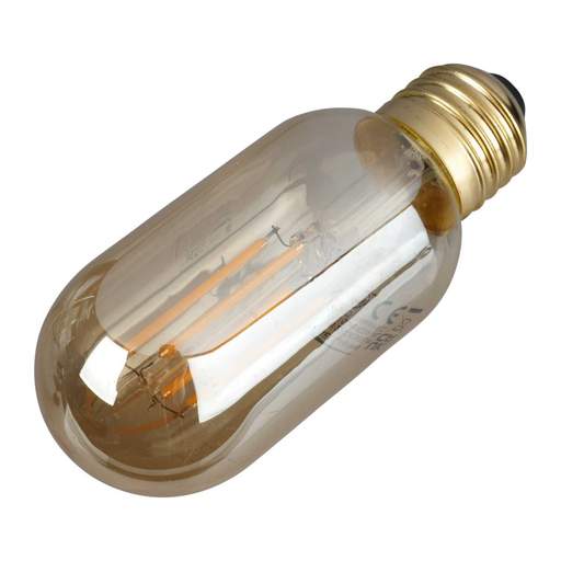 Bell Vintage 3.3W ES LED Dimmable Filament Tubular Lamp Amber 2000K ...
