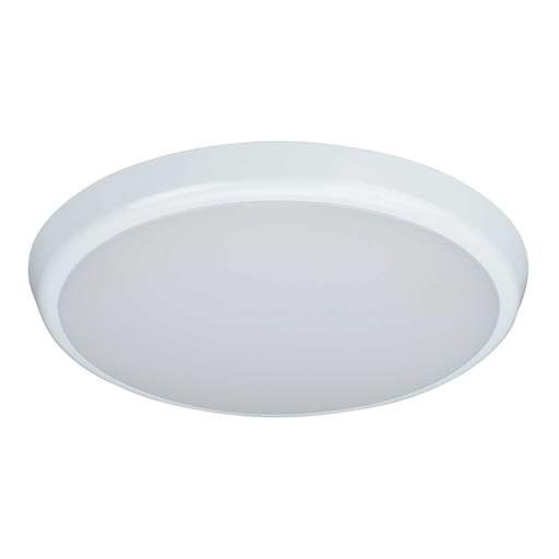 Bell Deco Slim 18W LED Tri-Colour Bulkhead with Microwave Sensor White ...