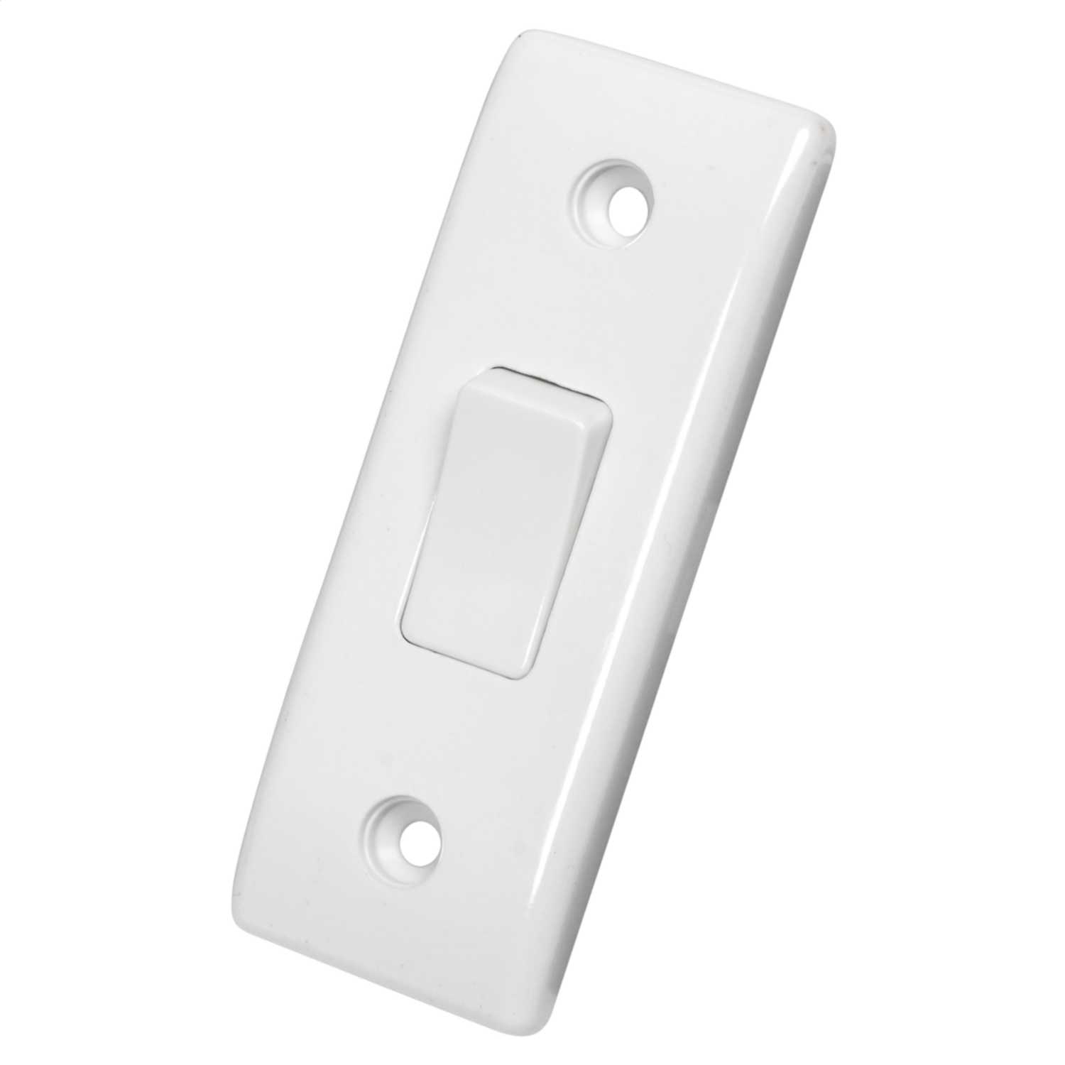 BG 10A 1 Gang 2 Way Architrave Switch White (847) | CEF