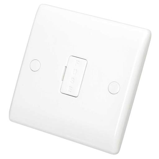 BG Nexus 13A DP Unswitched Fused Spur White (854) | CEF