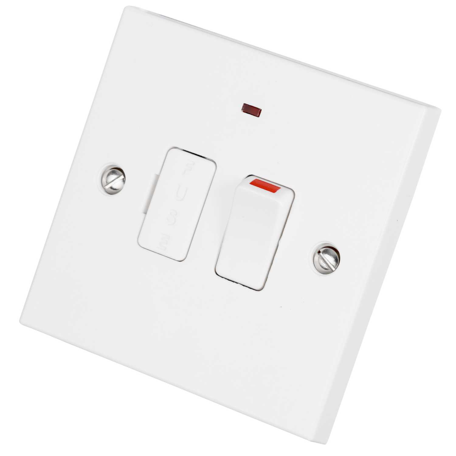 BG 900 Series 13A DP Switched Fused Spur with Neon White (951) | CEF