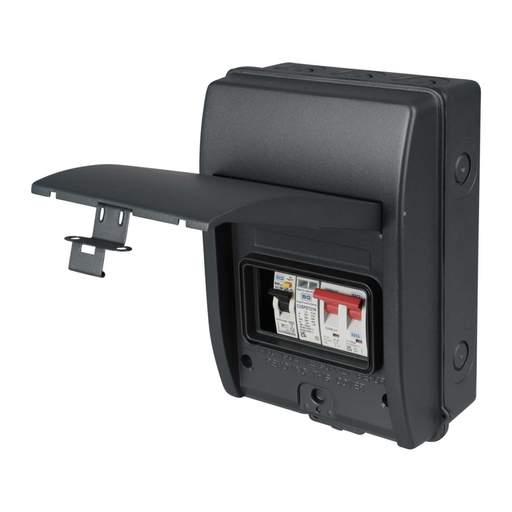 BG Sync EV 5 Module EV Connection Unit with 40A Type A RCBO 100A ...