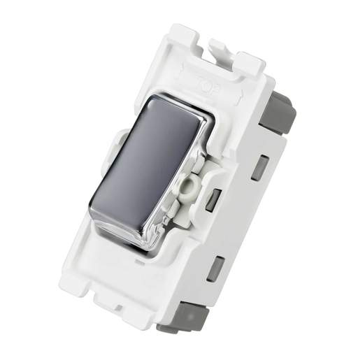 BG 20A Retractive Grid Switch Polished Chrome (RPC14) | CEF