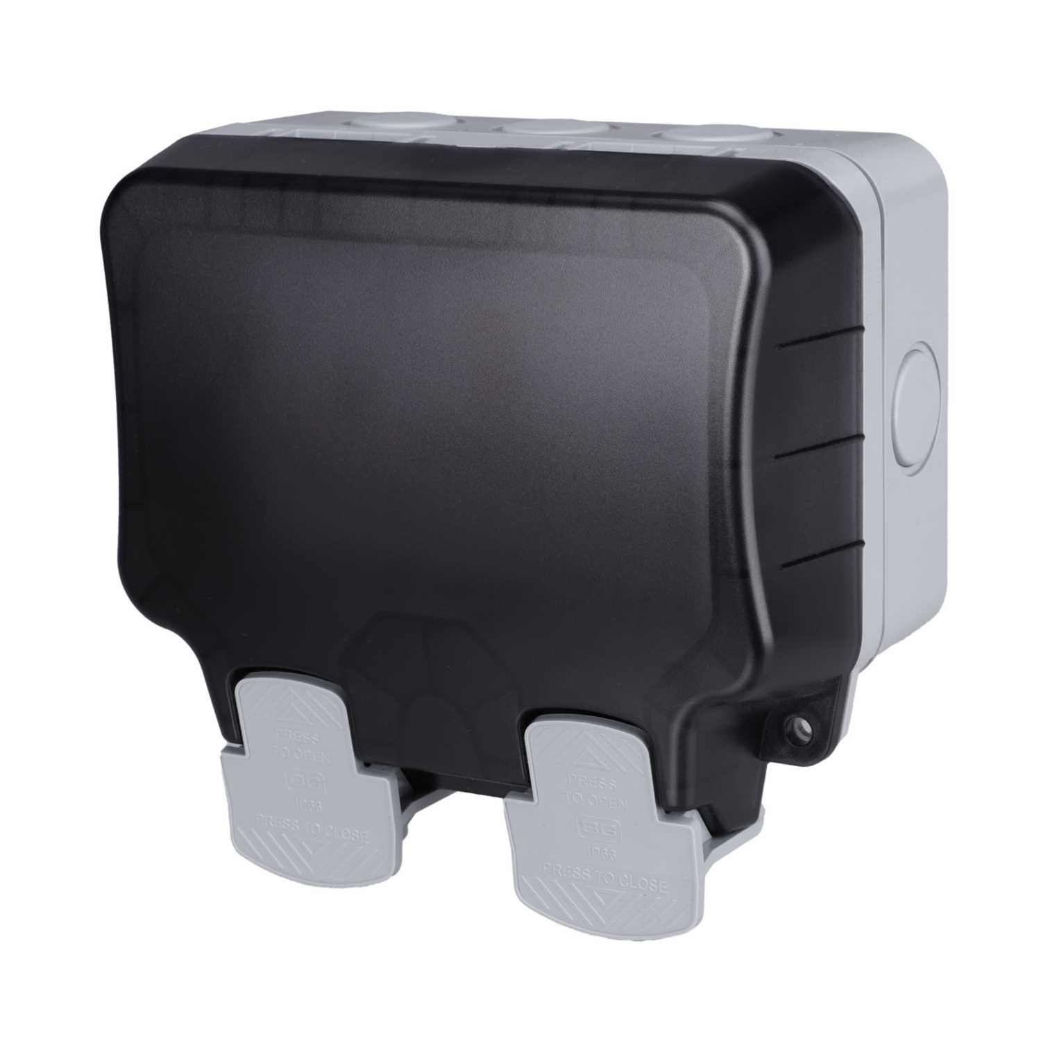 BG 13A 2 Gang Type A RCD Switched Socket Weatherproof IP66 (WP22ARCD) | CEF