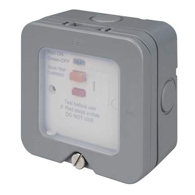 BG 13A Latching Type A RCD Fused Spur Weatherproof IP66 (WP55ARCD) | CEF