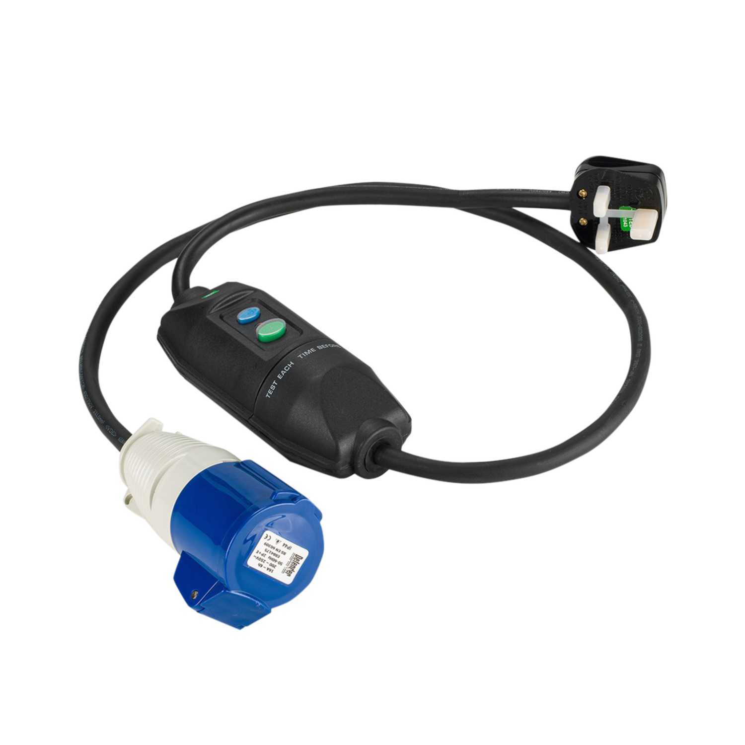 Defender 13A 30mA In-Line RCD Lead (E11085C) | CEF