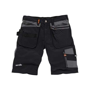 Scruffs 32W Trade Shorts Black (T53927) | CEF
