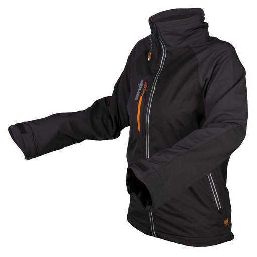 Scruffs Large Trade Flex Softshell Jacket Black (T55123) | CEF