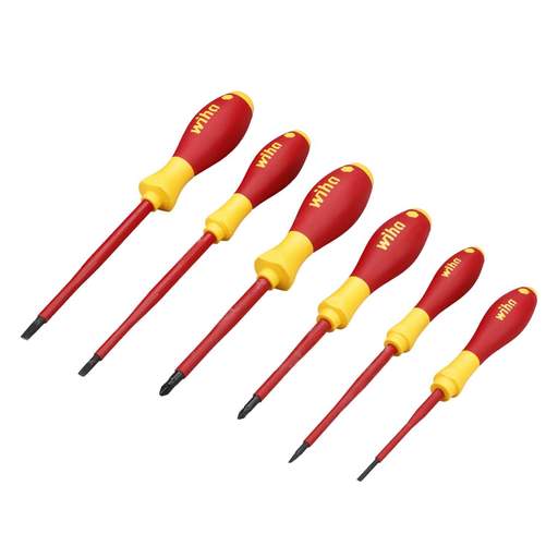 Wiha 6 Piece VDE Screwdriver Set (WHA-25477) | CEF