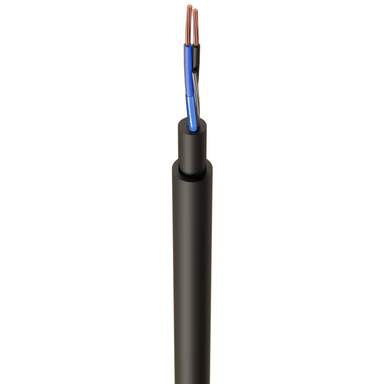 0.75mm² 1 Pair BS5308 Part1 Type1 Black (Cut Length Sold By The Mtr ...