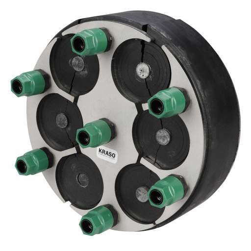 AC Cable Solutions Kraso 150mm Universal Split Mechanical Duct Sealing ...