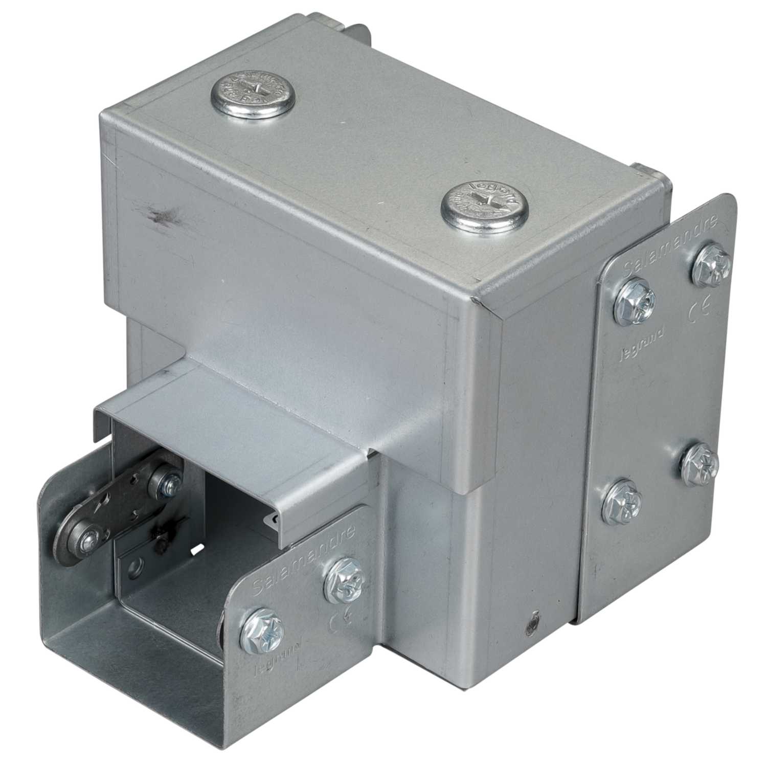 Salamandre 100mm x 100mm to 50mm x 50mm IP4X Reducer for Trunking (Sold ...