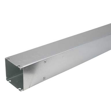 Salamandre 150mm x 150mm Galvanised Steel Trunking (3m Length) (MGR66 ...