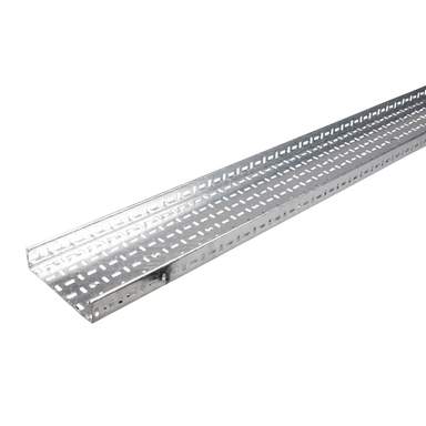 Swifts 225mm Hot Dipped Galv Return Flange Heavy Duty Cable Tray (3m ...