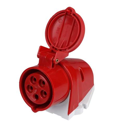 Ceenorm Quick Connect 16A 3P+N+E 415V Wall Mounted Socket IP44 (112001 ...