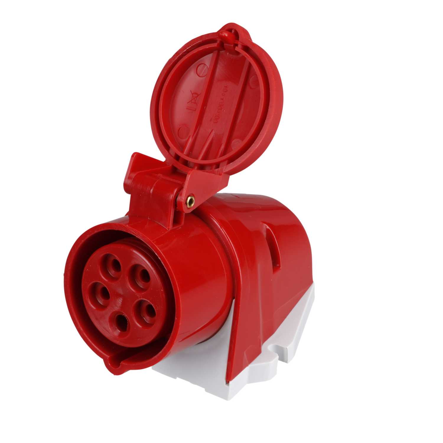 Ceenorm Quick Connect 16A 3P+N+E 415V Wall Mounted Socket IP44 (112001 ...