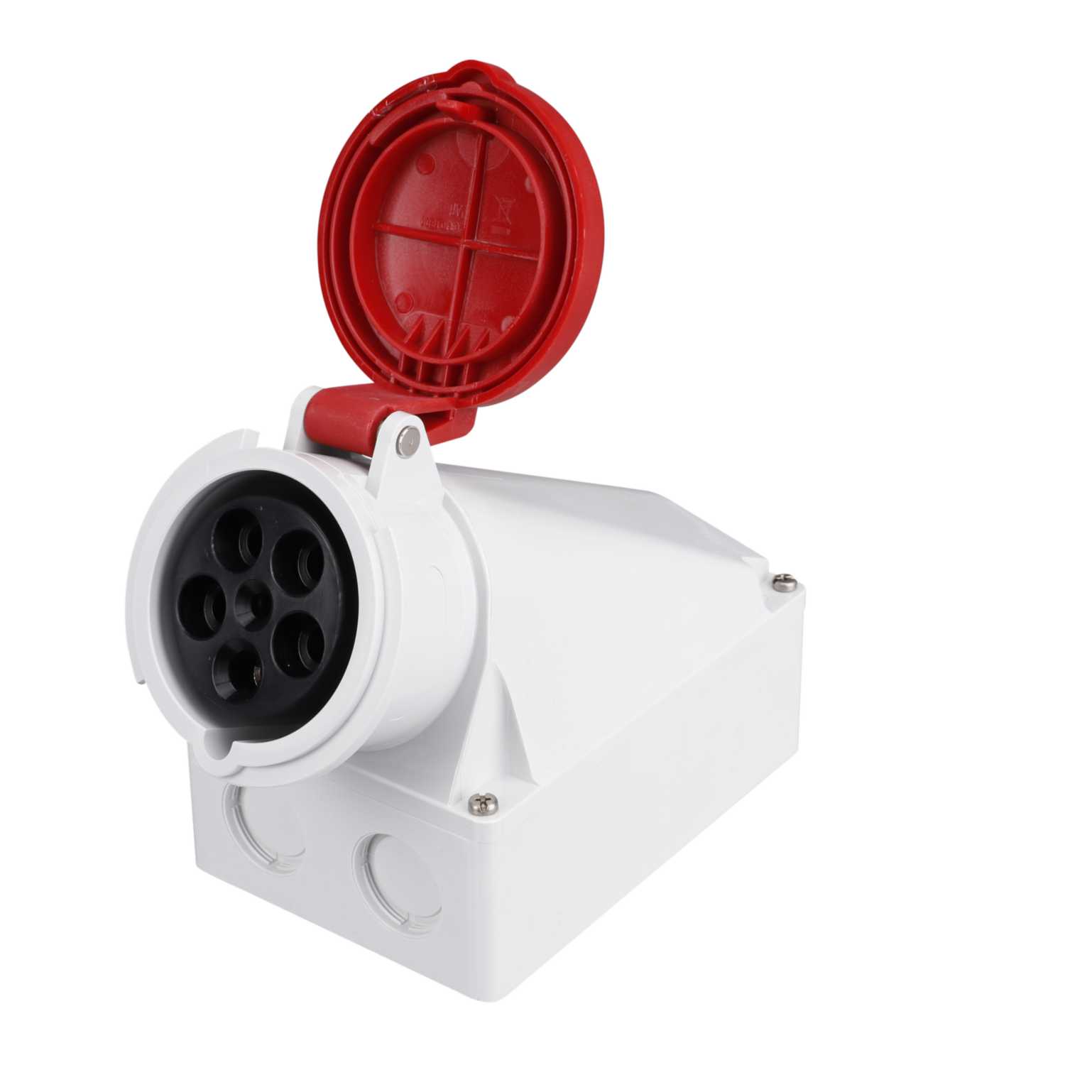 Ceenorm 63A 3P+N+E 415V Wall Mounted Socket IP44 (1124) | CEF