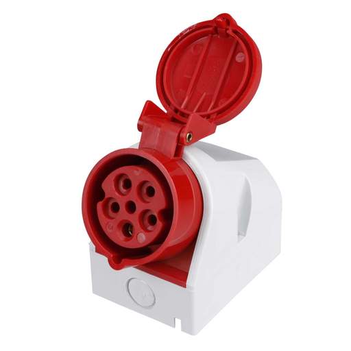 Ceenorm 16A 3P+N+E 415V Wall Mounted Socket IP44 (11308) | CEF