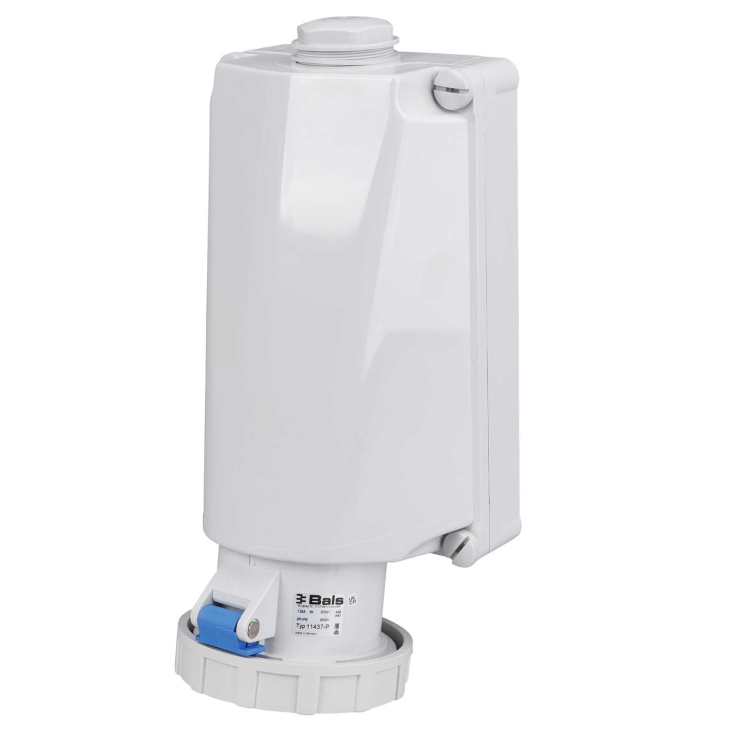 Ceenorm 125A 2P+E 230V Wall Mounted Socket IP67 (11437) | CEF