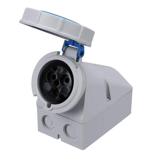Ceenorm 32A 2P+E 230V Wall Mounted Socket IP67 (1145) | CEF