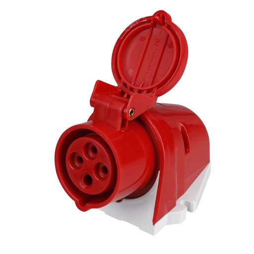 Ceenorm Quick Connect 16A 3P+E 415V Wall Mounted Socket IP44 (11905) | CEF