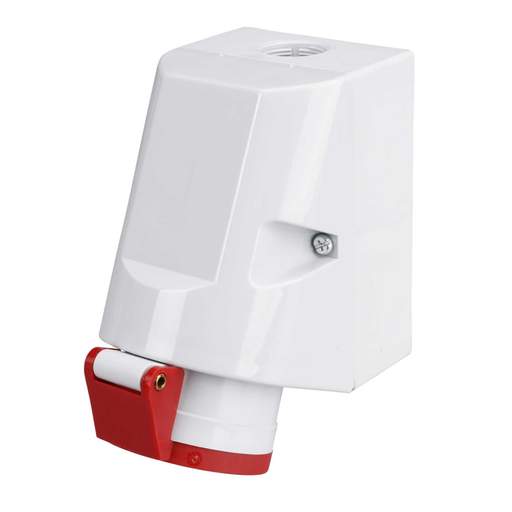 Ceenorm Quick Connect 32A 3P+E 415V Wall Mounted Socket IP44 (11956) | CEF