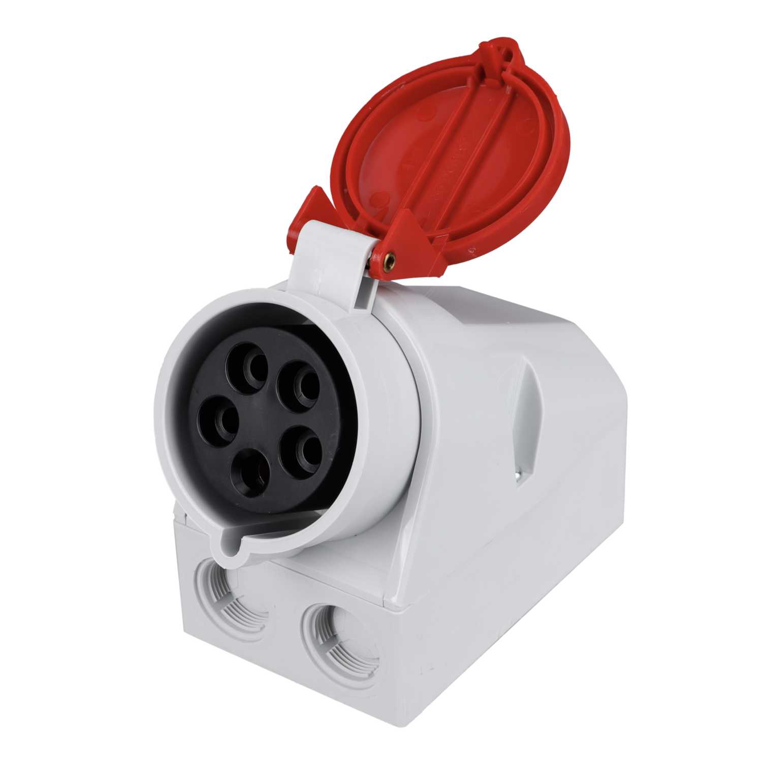 Ceenorm Quick Connect 32A 3P+N+E 415V Wall Mounted Socket IP44 (11962) | CEF
