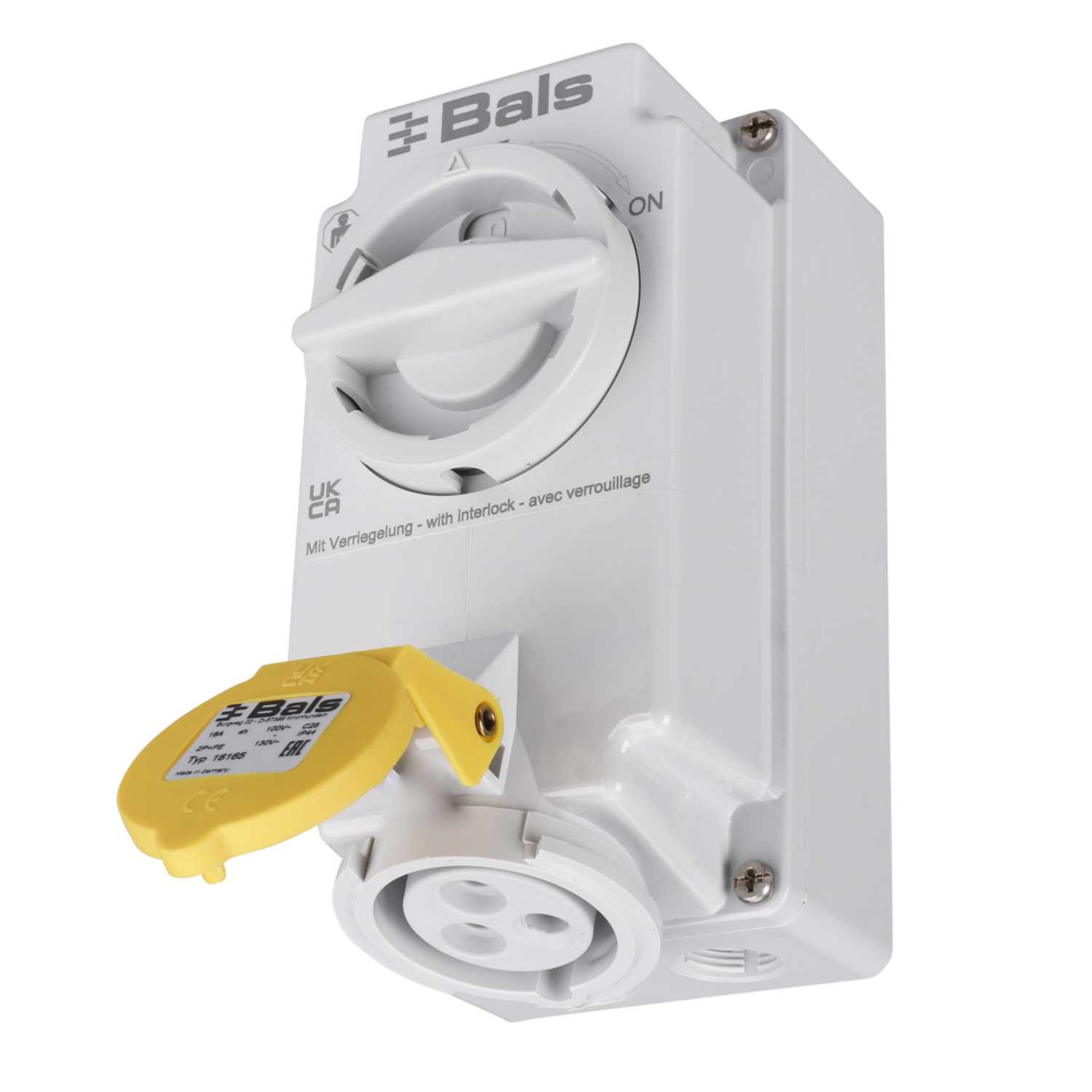 Ceenorm Quick Connect 16A 2P+E 110V Interlocked Socket IP44 (16165) | CEF