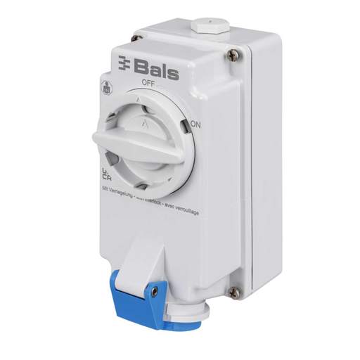 Ceenorm Quick Connect 16A 2P+E 230V Interlocked Socket IP44 (16167) | CEF