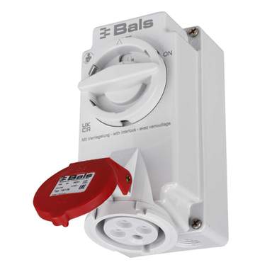 Ceenorm Quick Connect 16A 3P+E 415V Interlocked Socket IP44 (16175) | CEF