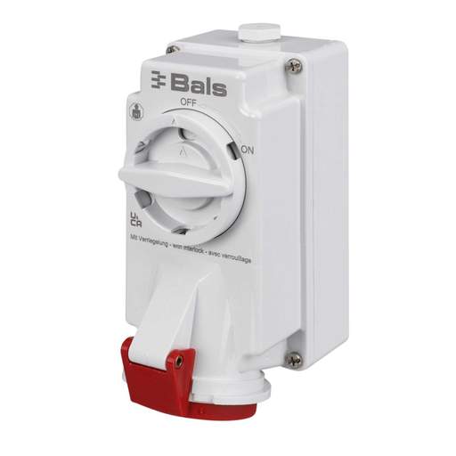 Ceenorm Quick Connect 16A 3P+E+N 415V Interlocked Socket IP44 (16185) | CEF